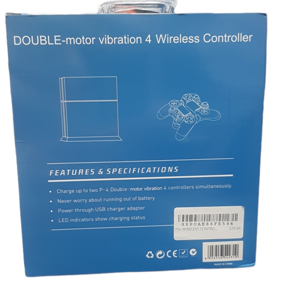 New Double-Motor Vibration 4 PS4 Compatible Wireless Controller - Own4Less